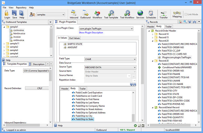 BridgeGate Samples and Tutorials