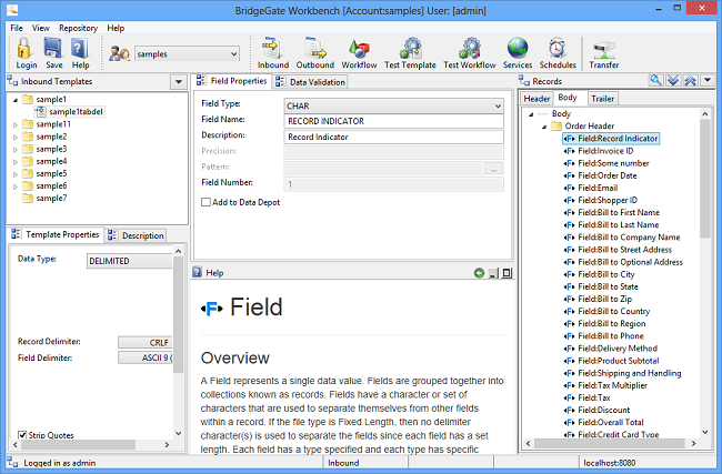 BridgeGate Samples and Tutorials